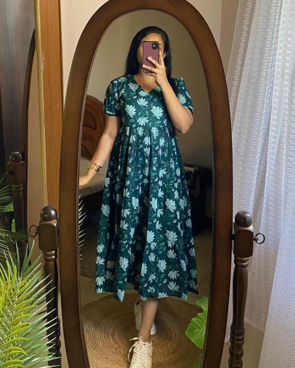Women new look stylish and walk in comfort with our New cotton Middy G ...